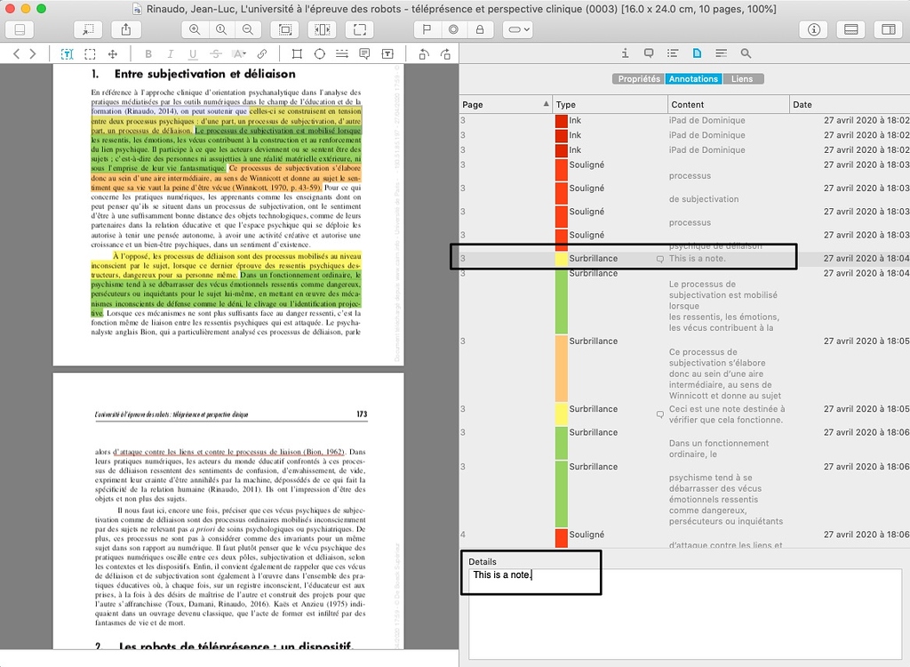 Exporting annotations from DEVONthink to Tinderbox - Inter-app workflows - Tinderbox Forum