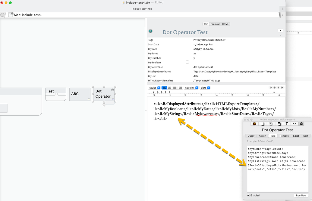 Coding & Syntax tutorial - Agents, Actions and Automation - Tinderbox Forum