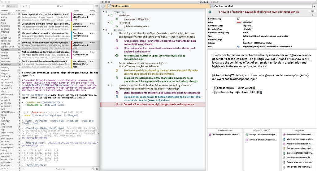 Exporting annotation notes to Tinderbox: Can notes with rich (RTF) text ...